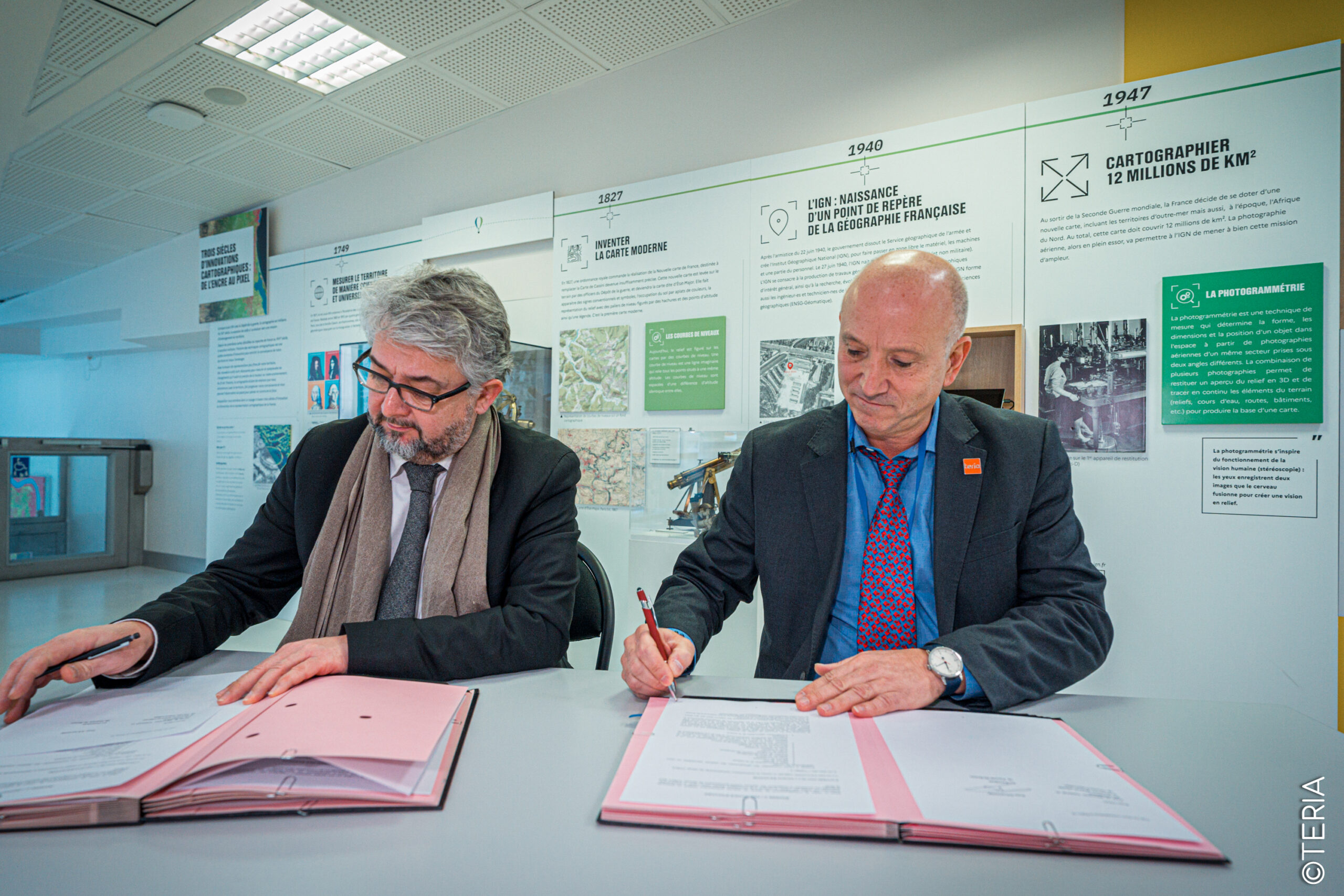 Renewal of the RGP Partnership: IGN - TERIA - TERIA